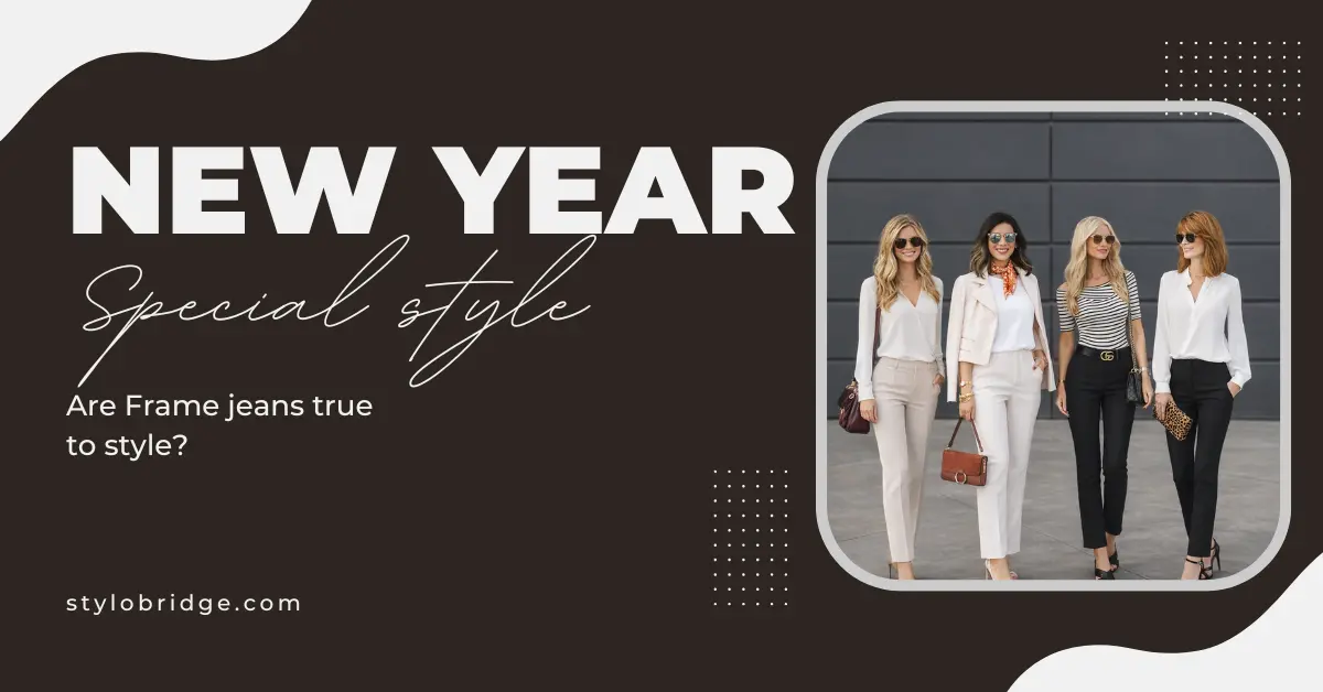 Are Frame jeans true to style?